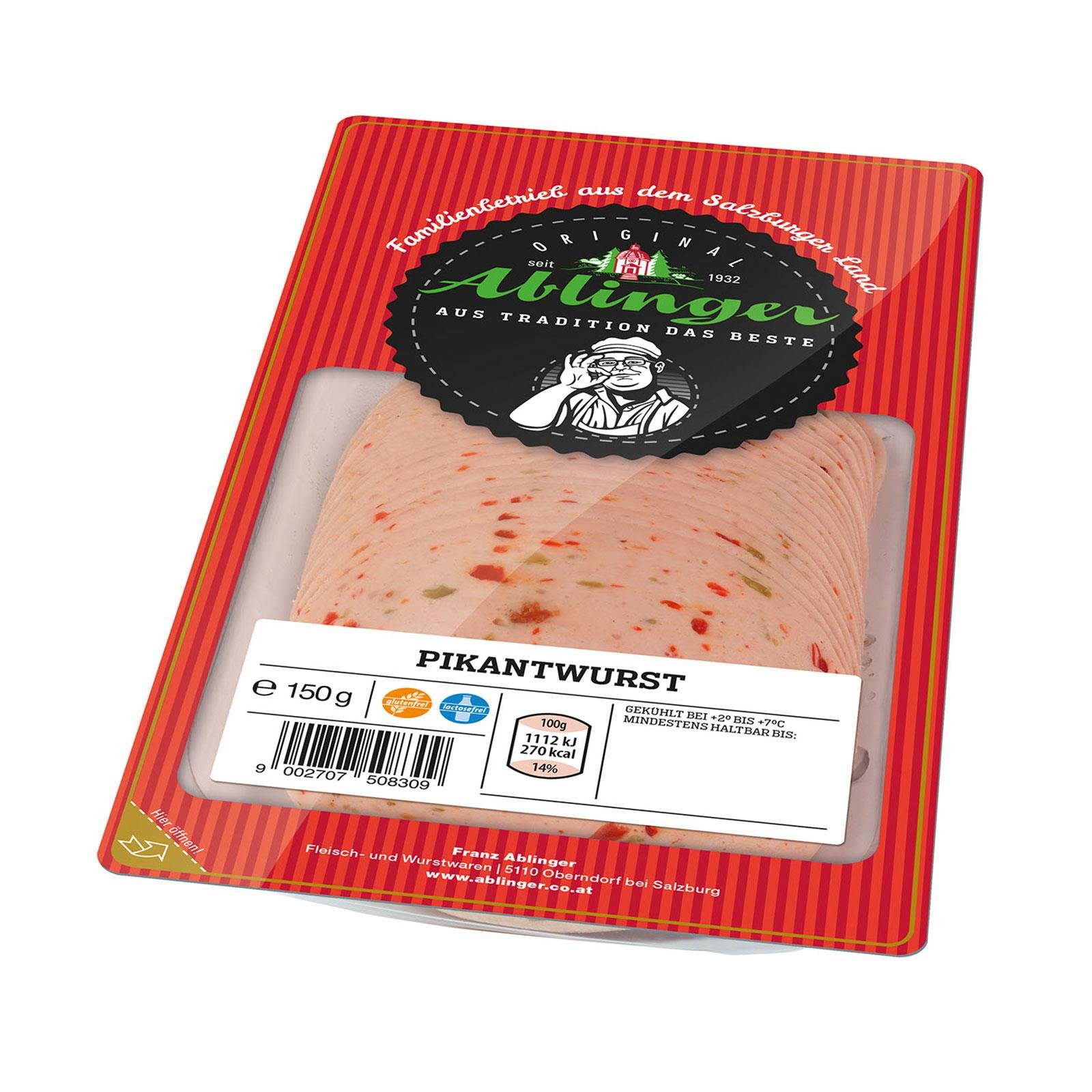 Ablinger Pikantwurst Geschnitten | BILLA Online Shop