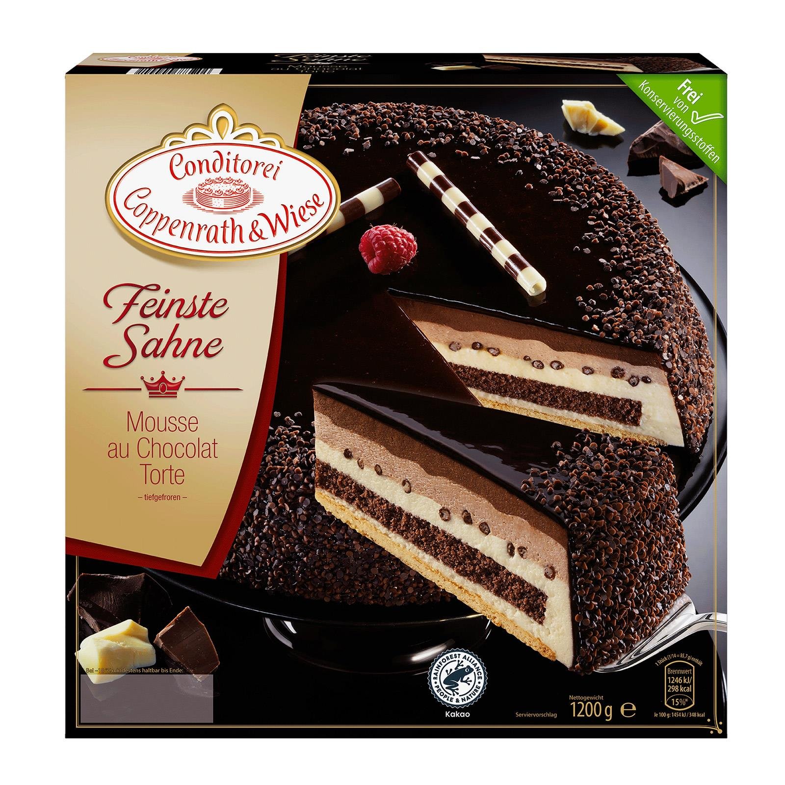 Coppenrath & Wiese Feinste Sahne Mousse au Chocolat Torte | BILLA ...