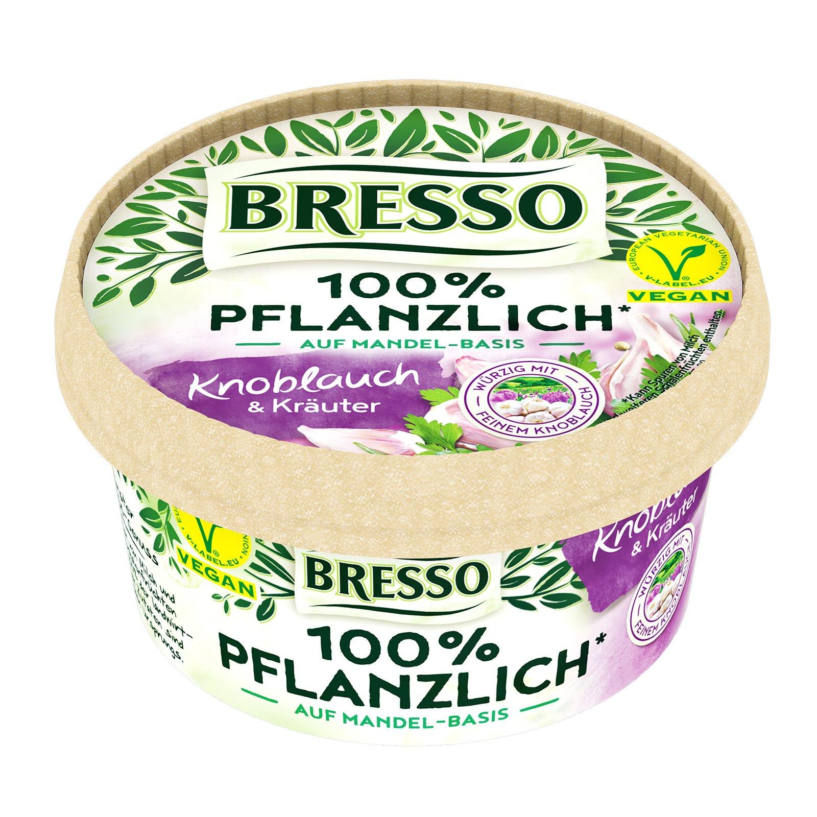 Bresso Knoblauch & Kräuter 100% pflanzlich | BILLA Online Shop