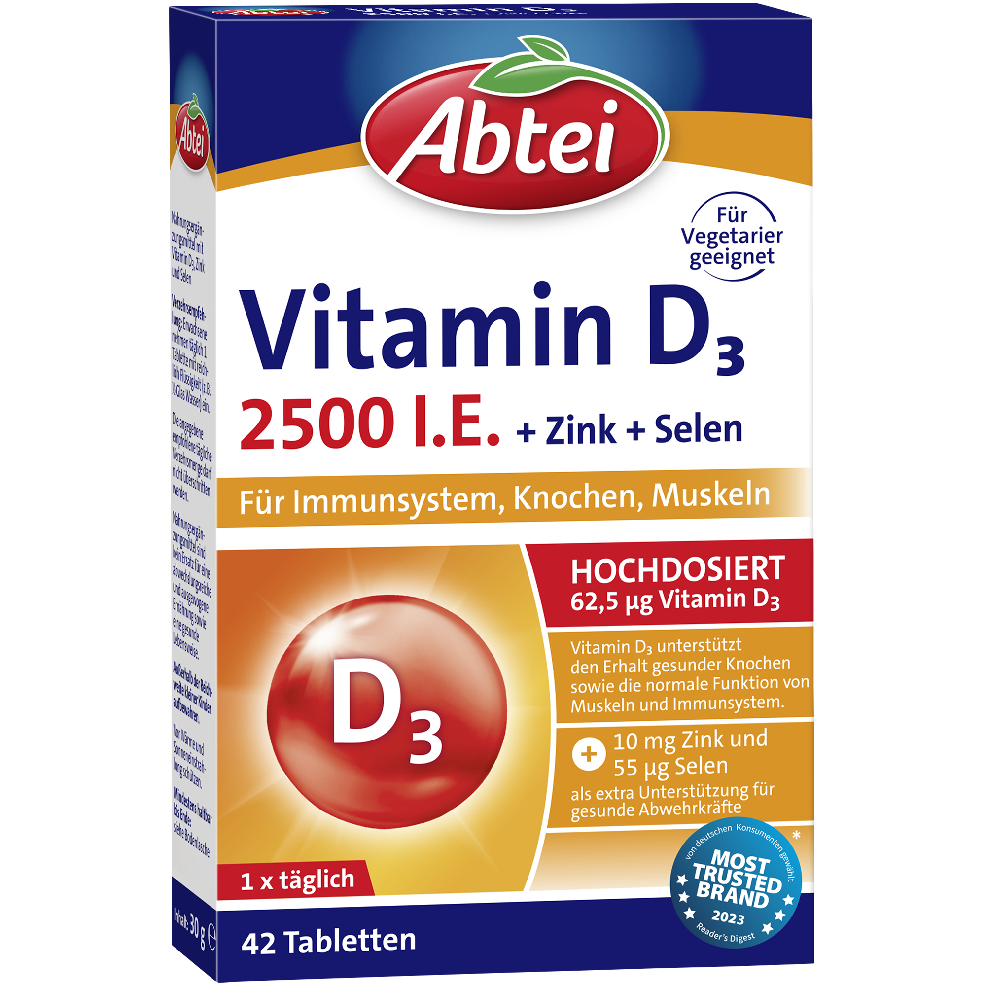 Abtei Vitamin D3 2500 | BILLA Online Shop